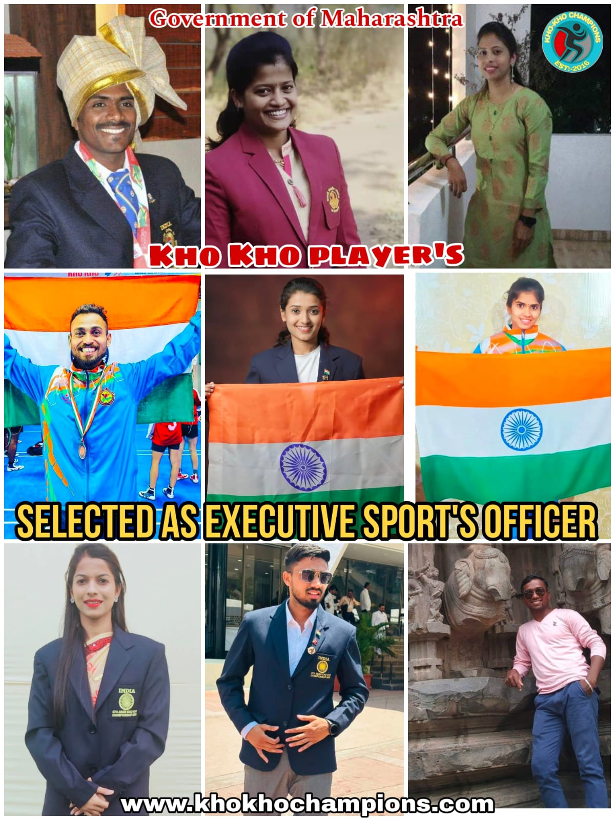 Kho Kho: Highly Qualified Players Directly Recruited to Group-A and ...