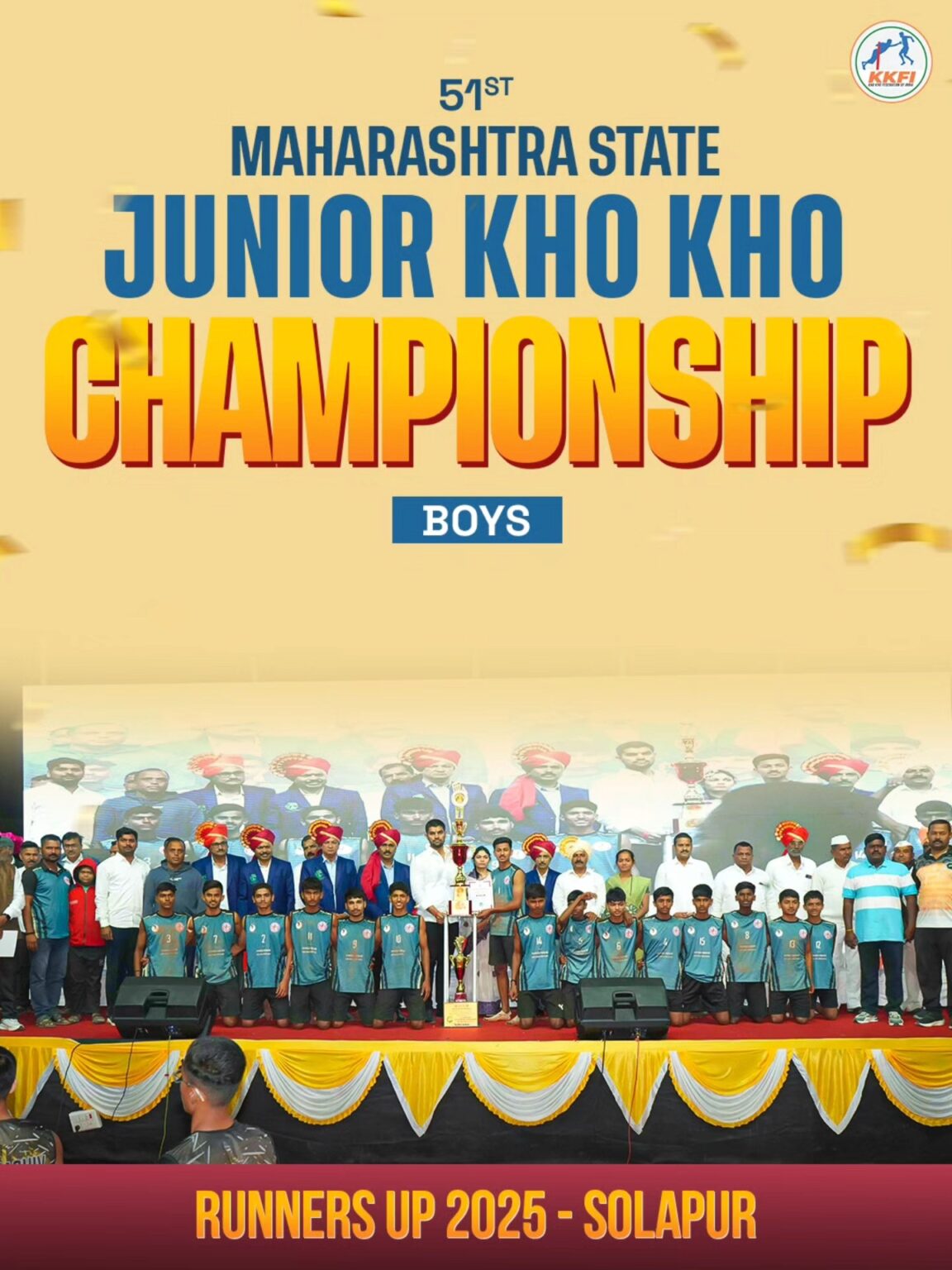 Champions Crowned at the 51st Maharashtra State Junior Kho Kho ...